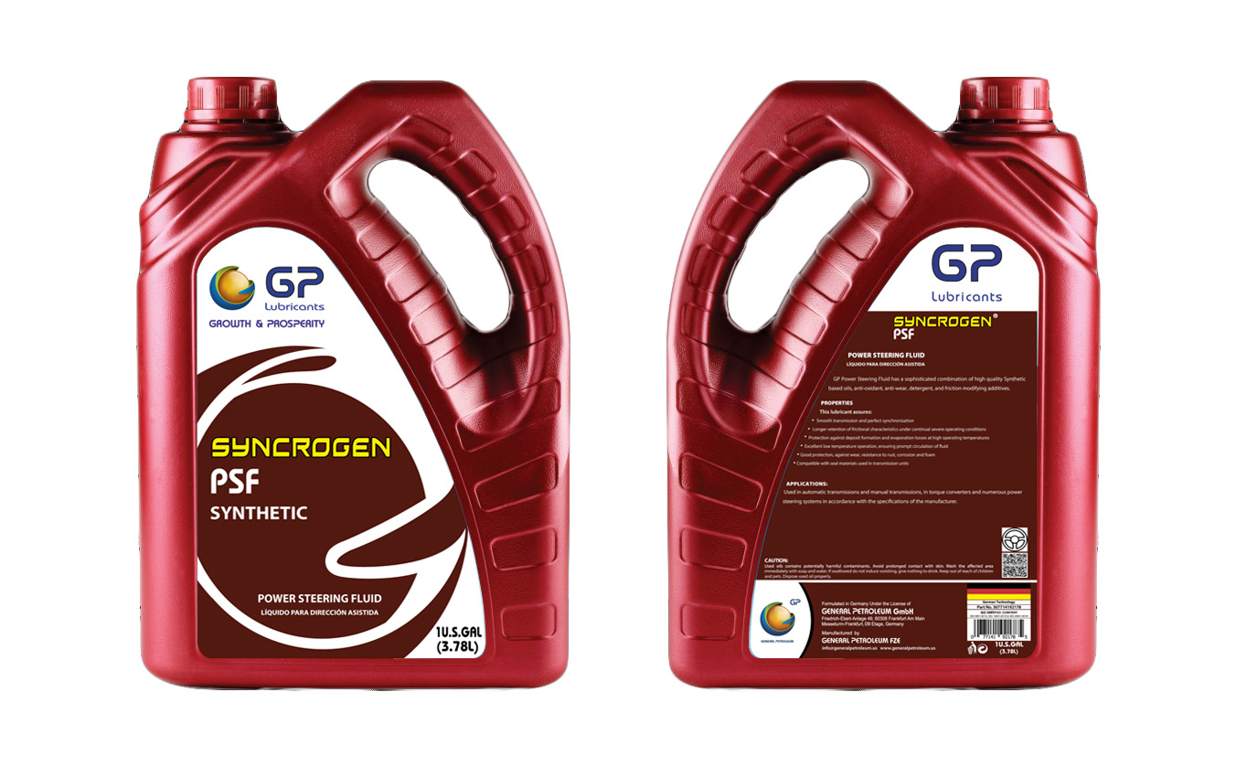GP SYNTHETIC POWER STEERING FLUID - GP Lubricants